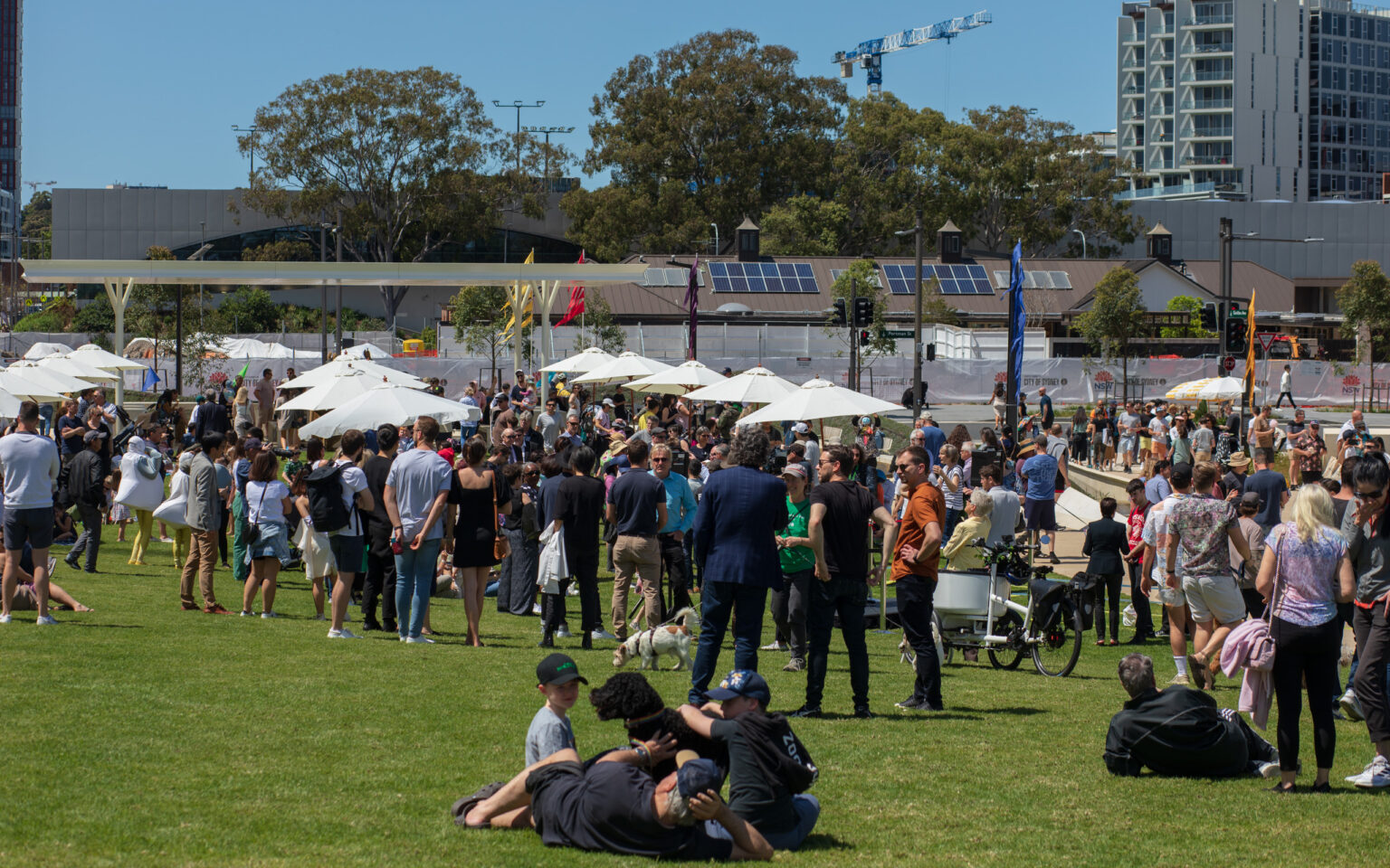 The Drying Green opening – a new Green Square park - Jake Coppinger