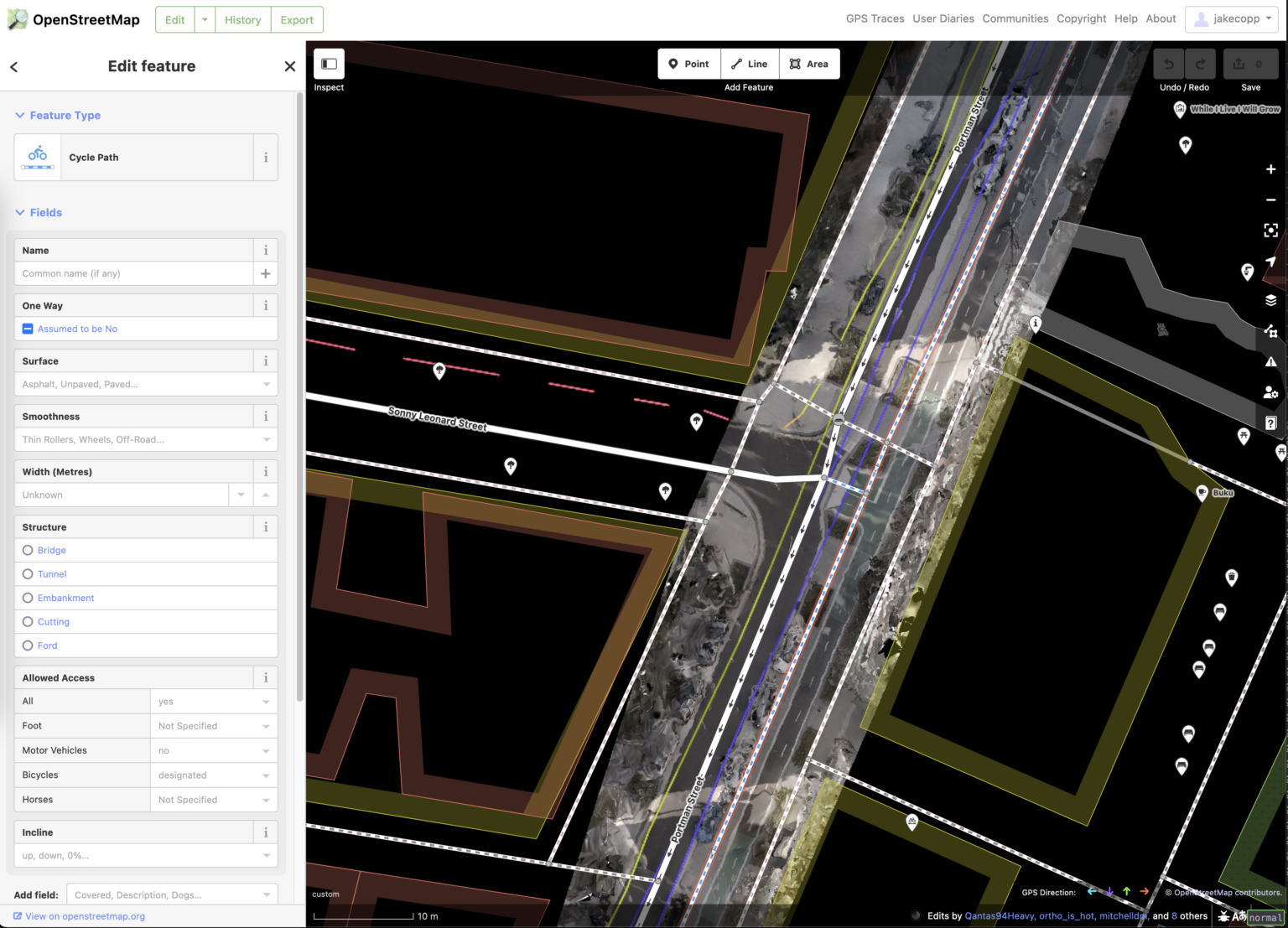 Creating aerial imagery with a bike helmet camera (GoPro) and ...