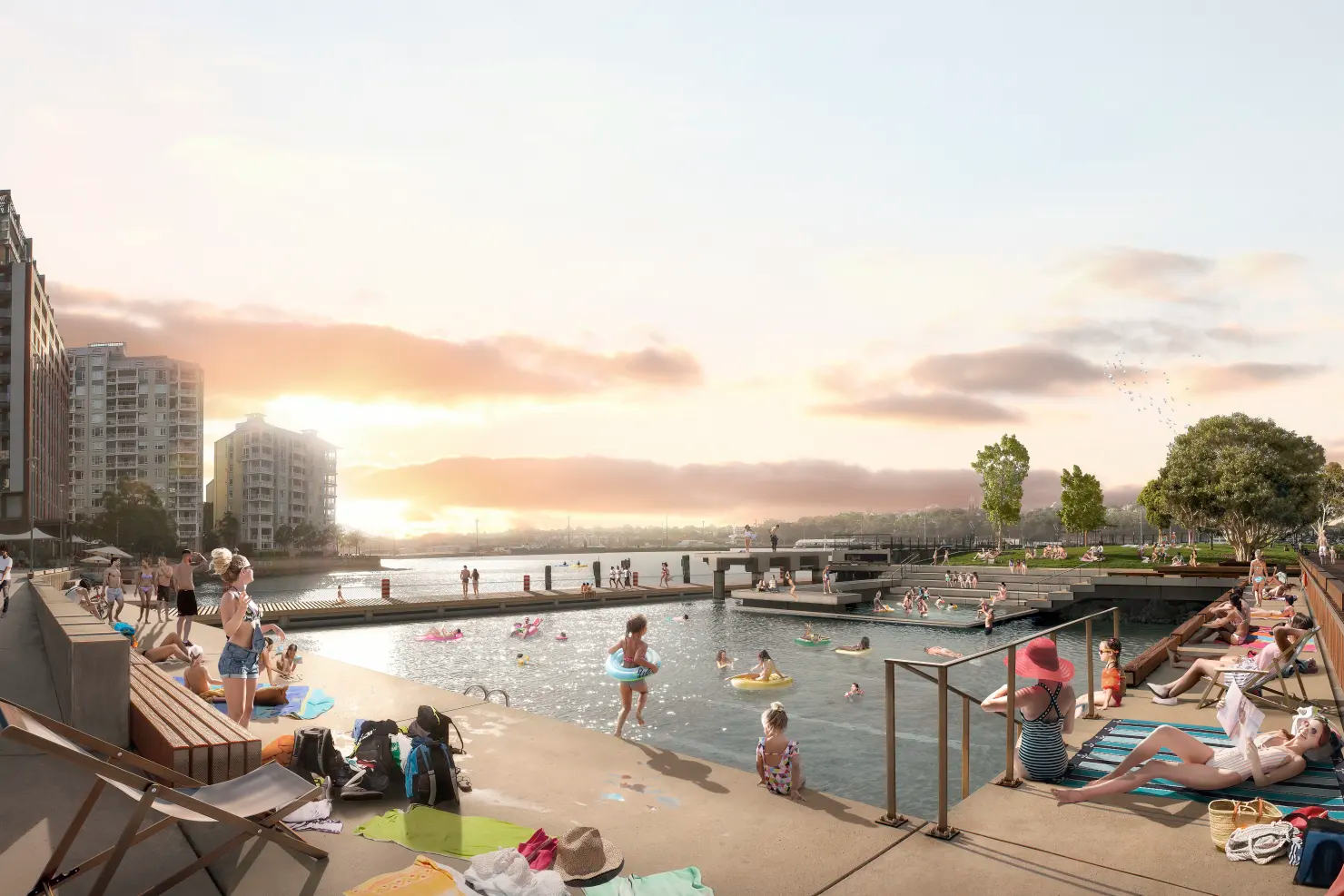 Swimming in the Sydney CBD – Marrinawi Cove - Jake Coppinger